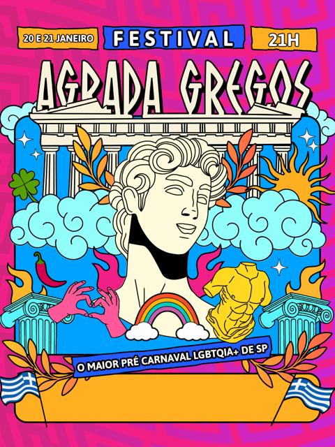 Festival Agrada Gregos 2023 Em São Paulo - Evento ON