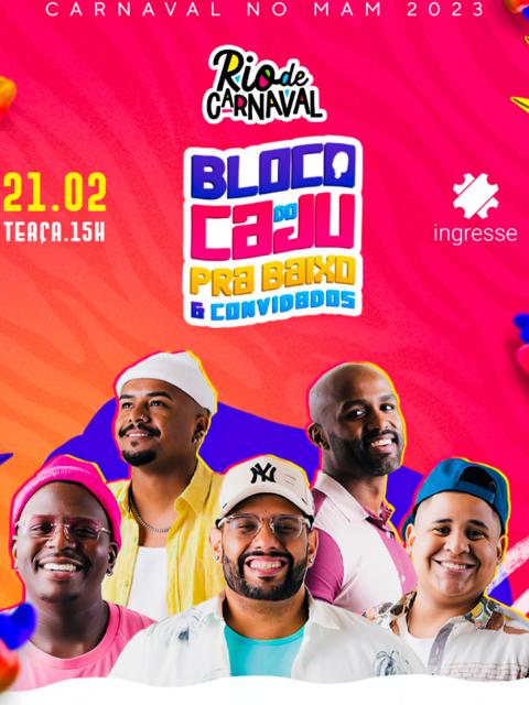 Bloco Do Caju Pra Baixo Em Rio De Janeiro - Evento ON