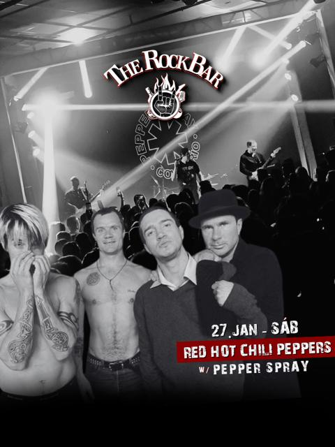 The Rock Bar - Red Hot Chili Peppers W/ Pepper Spray em Rio de Janeiro ...