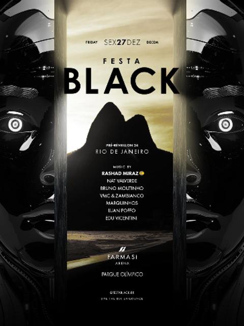 Festa Black Pré-Réveillon 2024 em Rio de Janeiro - Evento ON