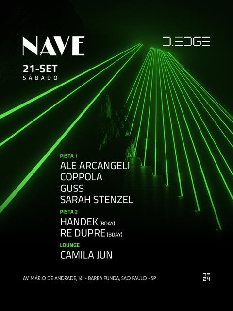 Nave D-edge Sp Pres:. Ale Arcangeli - Coppola - Guss - Sarah Stenzel ...