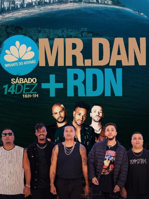 Mr Dan no Mirante do Arvrão em Rio de Janeiro - Evento ON